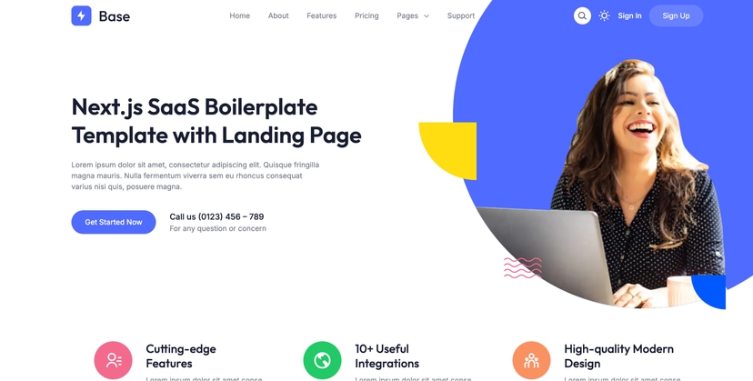 Next.js Starter Templates with Authentication & More