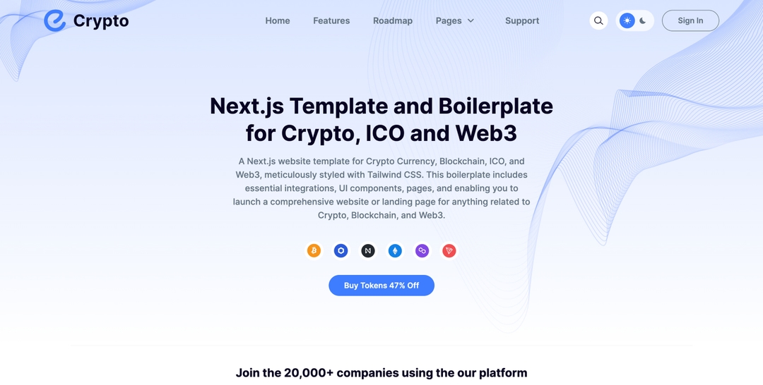 Next.js Landing Page Templates: Minimalist, Startup, SaaS and More