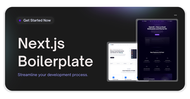 Next.js Boilerplate: Auth, UI Components, & More